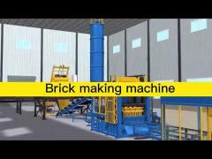 PLC Control  Block Brick Making Machine