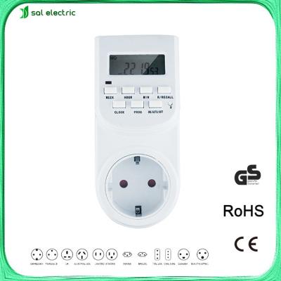 China digital weekly timer socket for sale