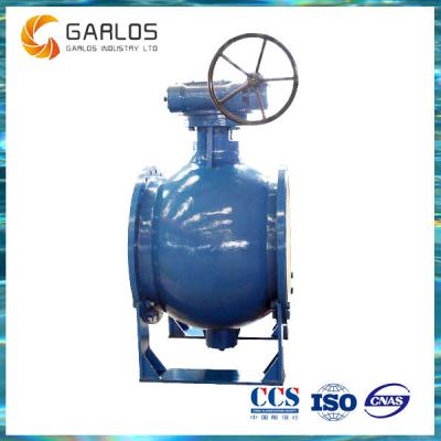 China YMQ340X Rubber Seal Cast Iron Eccentric Half Ball Valve for sale