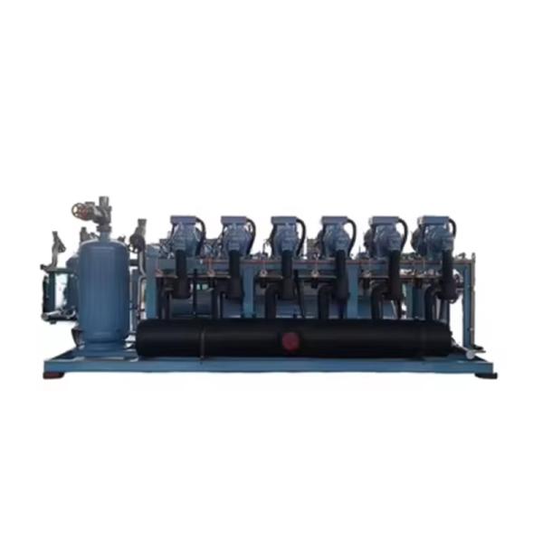 Quality Refcomp Paralleled Industrial Refrigeration Unit High Strength Easy Installation for sale