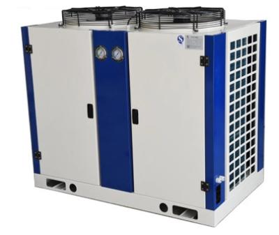 China Box U Type Air Cooled Condensing Unit High Efficiency Large Cooling Capacity for sale