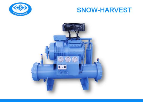 Quality Hotel Restaurant Semi Hermetic Condensing Unit Large Volume Easy To Operate for sale