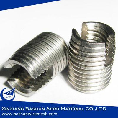 China 303 M4 self tapping threaded inserts for plastic screw blind holes China Bashan Manufacturer for sale