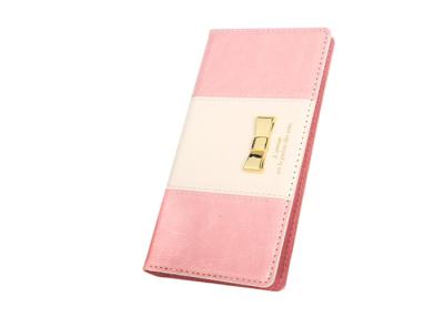 Cina Cassa del cuoio del portafoglio dell'iPhone 6 della cinghia dell'anello per le signore/la copertura di vibrazione del cuoio Iphone di rosa in vendita