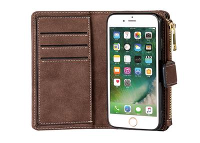 Cina IPhone 8 classico più la cassa del cuoio del portafoglio/il portafoglio magnetico ultra forte della chiusura in vendita