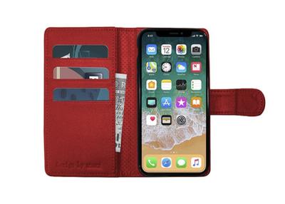 Cina Cassa Iphone del cuoio di Apple di progettazione del libro 7 più con il titolare della carta di credito del supporto in vendita