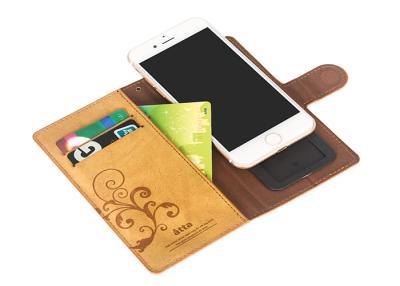 Cina Cassa del telefono del portafoglio del cuoio della prova della polvere, caso di vibrazione del cuoio di Apple Iphone 6s in vendita