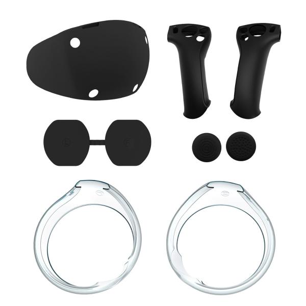 Quality 8 IN 1 PS VR 2 Silicone Cover, Soft And Comfortable, Durable for sale