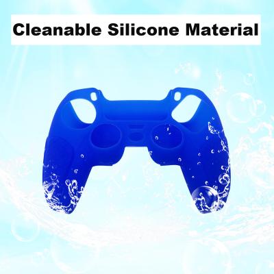 Cina Perfetta protezione della pelle per il controller PS5 con presa migliorata Super Fit- Blu in vendita