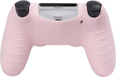 China Safe Protect Pink Controller Skins For PS4 Cute Color Easy To Install for sale