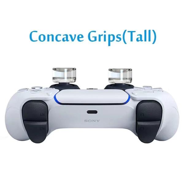 Quality Universal Crystal Clear Soft Liquid Silicone Thumb Grip Caps For PS5/ PS4/ PS3/ for sale