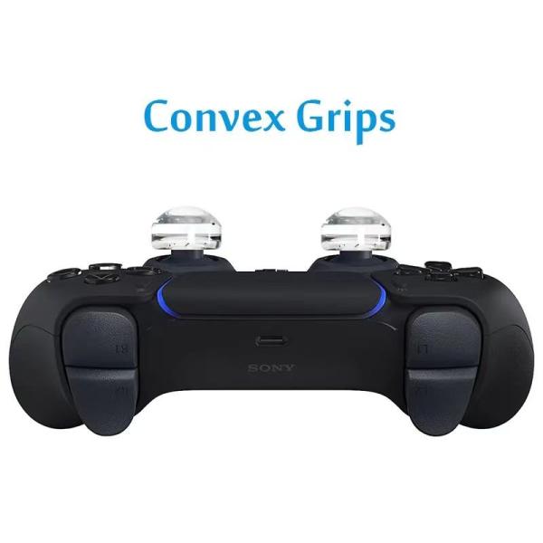 Quality Universal Crystal Clear Soft Liquid Silicone Thumb Grip Caps For PS5/ PS4/ PS3/ for sale