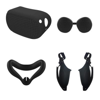 China Anti-Fogging 4 In 1 VR Silicone Cover Set Protective For Oculus Quest 2 Accessories for sale