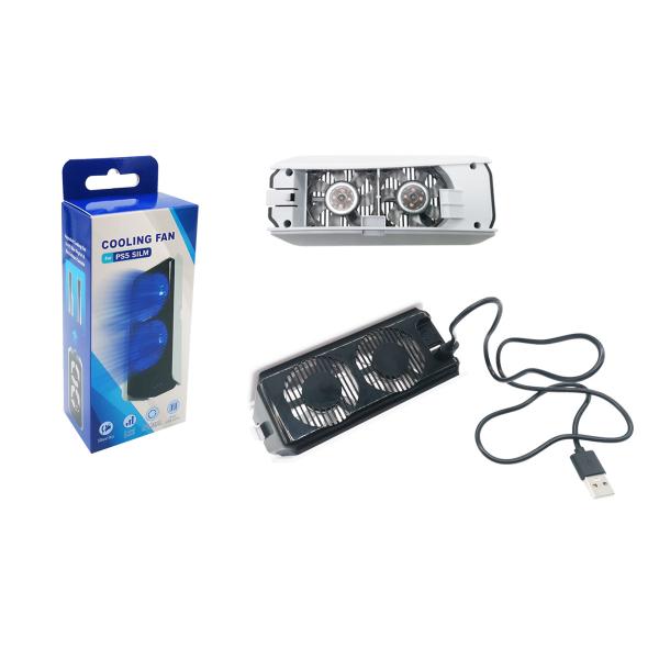 Quality High Speed Low Noise Rear Cooling Fan for PS5 Slim Console with 2 Cooler fans for sale