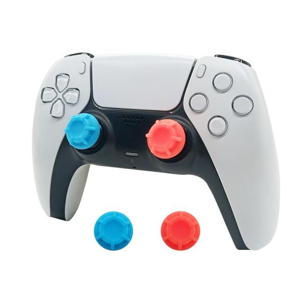 Quality 6 In 1 High Grade Silicone Analog Joystick Caps Multi Colors Fit For PS5 for sale