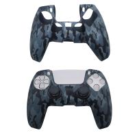 China Silicone Protective Cover for PS5 Dualsense Controller Camouflage Pattern 16x10.6x5cm for sale