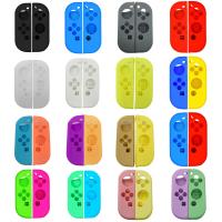 China Multi Colors Silicone Case for Nintendo Switch OLED Joy-Con Left and Right Controllers 1 Pair for sale