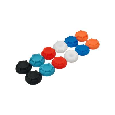 Cina 6 in 1 Multi Colors Elevated Textured Silicone Thumbstick Caps per Nintendo Switch 2 in vendita