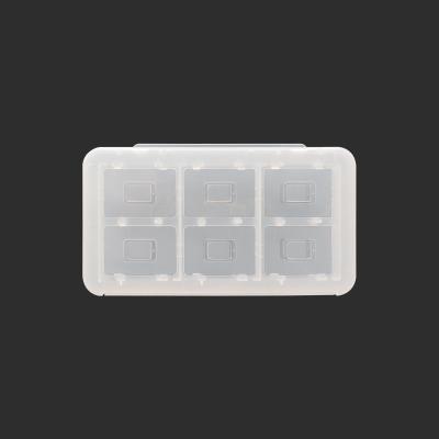 Cina Cassa per schede di gioco in plastica portatile a doppio lato con 12 slot per Nintendo Switch 2 in vendita