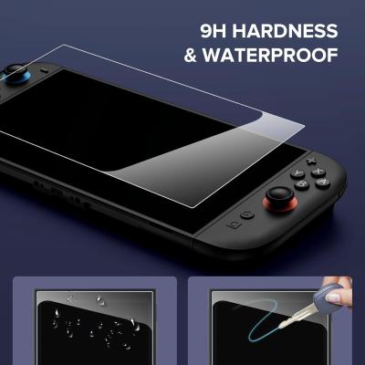 China Anti-Scratch, Bubble-Free High Transparency 9H Tempered Glass Screen Protector for Nintendo Switch 2 for sale