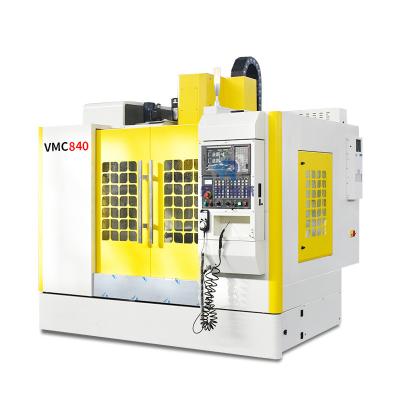 China Mini CNC Milling Machining Center 4 Axis VMC 840 KND1000 Controller for sale