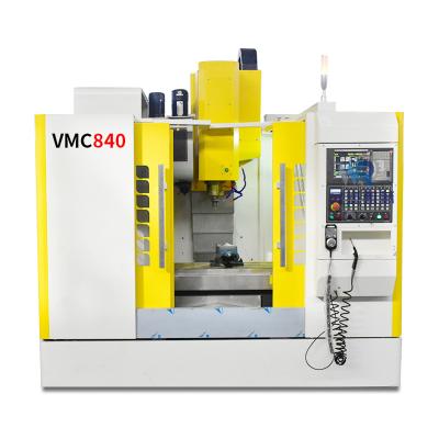 China Mini CNC Milling Machining Center 4 Axis VMC 840 KND1000 Controller for sale