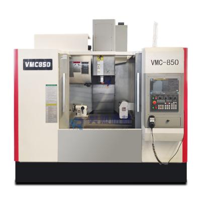 China 5 Axis Vmc850 Cnc Vertical Machine Center 7.5 / 11 KW for sale