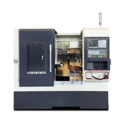 China Multifunctional Horizontal CNC Lathe Machine TCK40 With Spindle Bore 52mm And Power W 7.5kw for sale