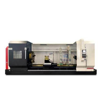 China CK61125 CNC Lathe Machine with 1250mm Max Swing Diameter 105mm Spindle Bore and 100-2000r/min Spindle Speed for sale