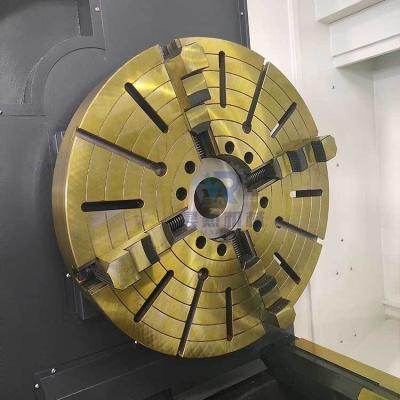 China CK61125 CNC Lathe Machine with 1250mm Max Swing Diameter 105mm Spindle Bore and 100-2000r/min Spindle Speed for sale