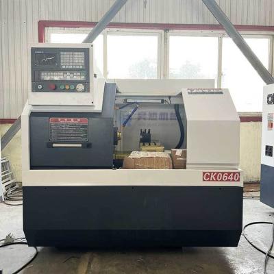 China CK0640 Single Spindle CNC Lathe Bar Feeder Automatic Horizontal Flat Bed Lathe for sale