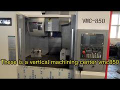 금속의 맞춘 Vmc850 CNC 수직 밀링 머신 서비스센터