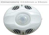 China Micro Movement Ceiling Mount Occupancy Sensor 16A D110mm x 56mm lighting control for sale