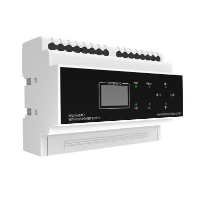 Cina 220v potere di DALI del sistema di controllo del regolatore della luminosità di illuminazione di CA DALl 250Ma con l'interfaccia multipla in vendita