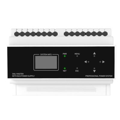Cina 220v potere di DALI del sistema di controllo del regolatore della luminosità di illuminazione di CA DALl 250Ma con l'interfaccia multipla in vendita