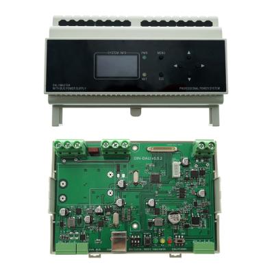 Cina Il regolatore della luminosità del modulo di controllo di illuminazione di Dali di automazione sostiene i dispositivi del connettore di massimo 86 in vendita