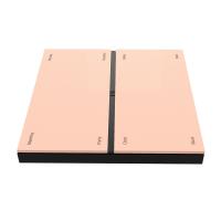 China Inductive Backlight Smart Switch Panel DC 24V 86 Box 8 Keys Pressing Vibration Keypad for sale