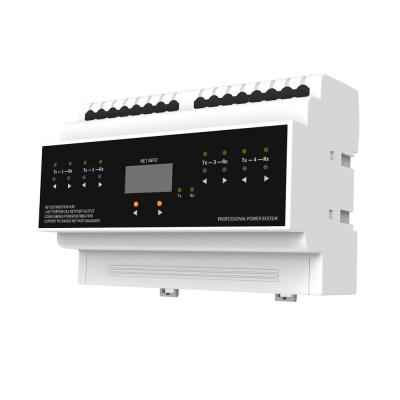 China Duurzame Module 4 van de Verlichtingscontrole Hub van de de Steun de gelijkstroom-NETTO Uitbreiding van het Kanalendin Spoor Te koop