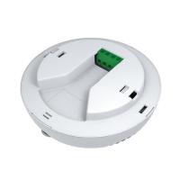 China Round Ultrasonic Lighting Control Switch Motion Sensor RS485 High Impact ABS for sale