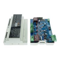 China 330W Hotel Room 4-Channel Trailing Edge Dimmer For Lighting Control Solution for sale