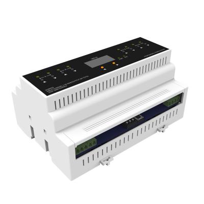 China Intelligente des Beleuchtungs-Kontrollsystem-0,6 Watt 4 Kanal-Lärm-Schienen-Hinterkanten-Dimmer- zu verkaufen