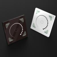 China Intelligent DALI Touch Screen Lighting Control Panel Switch 60mA Long Lifespan for sale
