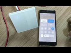 ODM Smart Key Switch Tuya Smart Life Wifi Curtain Switch With Cover