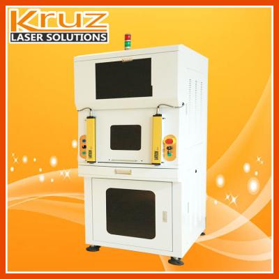 China UV laser marking machine applied to glasses, plastic and metal ,automative operating for sale