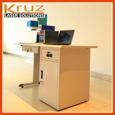 China Pump laser marking machine 6W, air cooling system, no need of maintenace, stable performane for sale