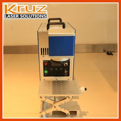 China Pump laser marking machine 6W, air cooling system, no need of maintenace, high quality. fast and  automative for sale