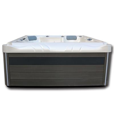 China Improve Sleep Relax Muscles Hot Tub With Overflow Fountain Outdoor for sale