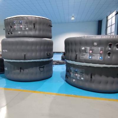 China 4 Hete Tub Outdoor Inflatable Spa Badkuip van de mensen de Draagbare Massage Te koop