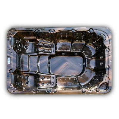 China USA Acrylic Shell Copper 6-10 Babies Swim Outside Pool Swim Spa for sale