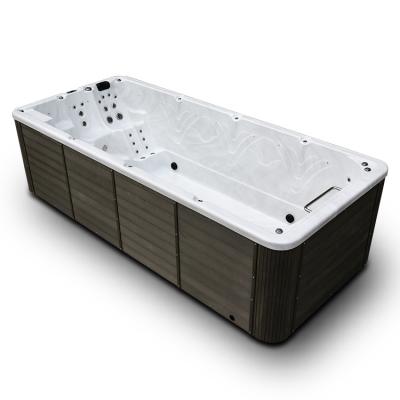 China Outdoor 5m Soaking Endless Swimming Pool Hot Tub With 4 Seats for sale